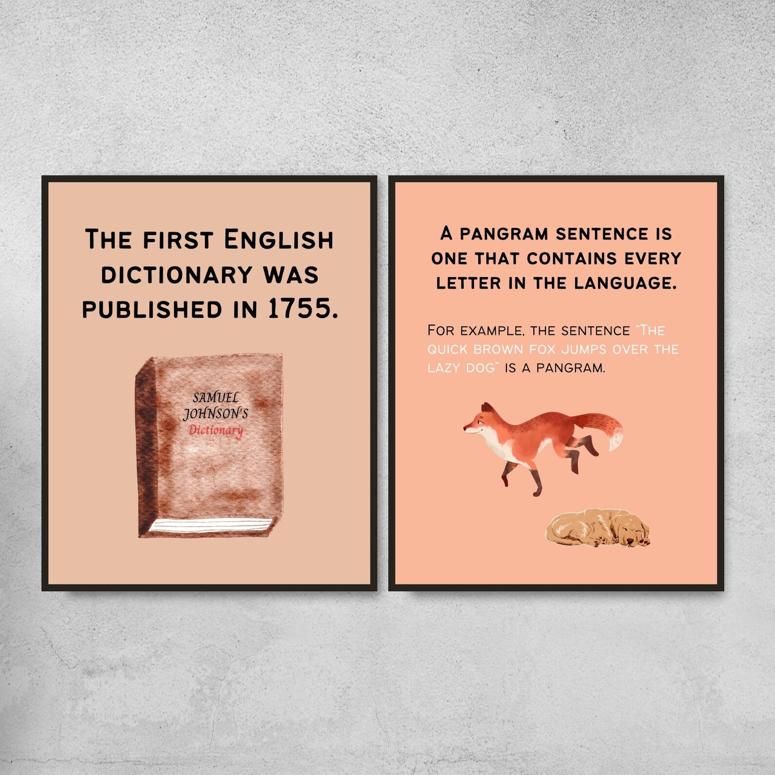 10 English Fun Facts Posters Printable for Classroom and - Etsy UK