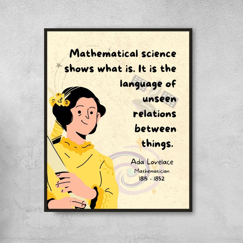 Set of 8 Famous Mathematicians Quotes Posters Digital - Etsy