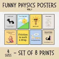 Set of 8 Funny English Classroom Printable Posters, English Teacher ...