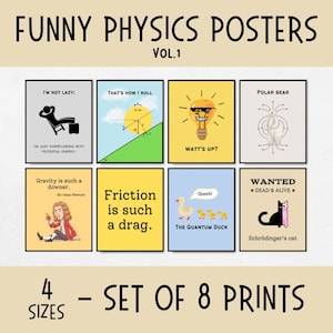 Set of 8 Funny English Classroom Printable Posters, English Teacher ...