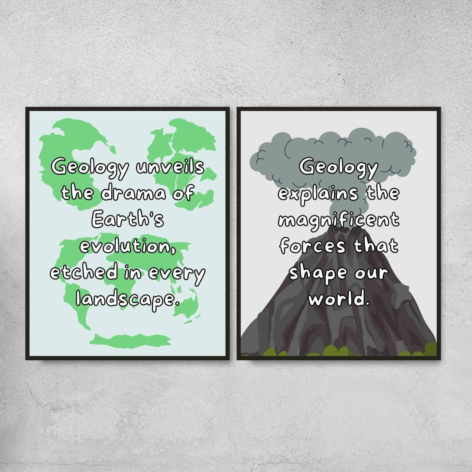 Geology Quotes Posters for Classroom Decor, Stem Classroom Decor, Earth ...