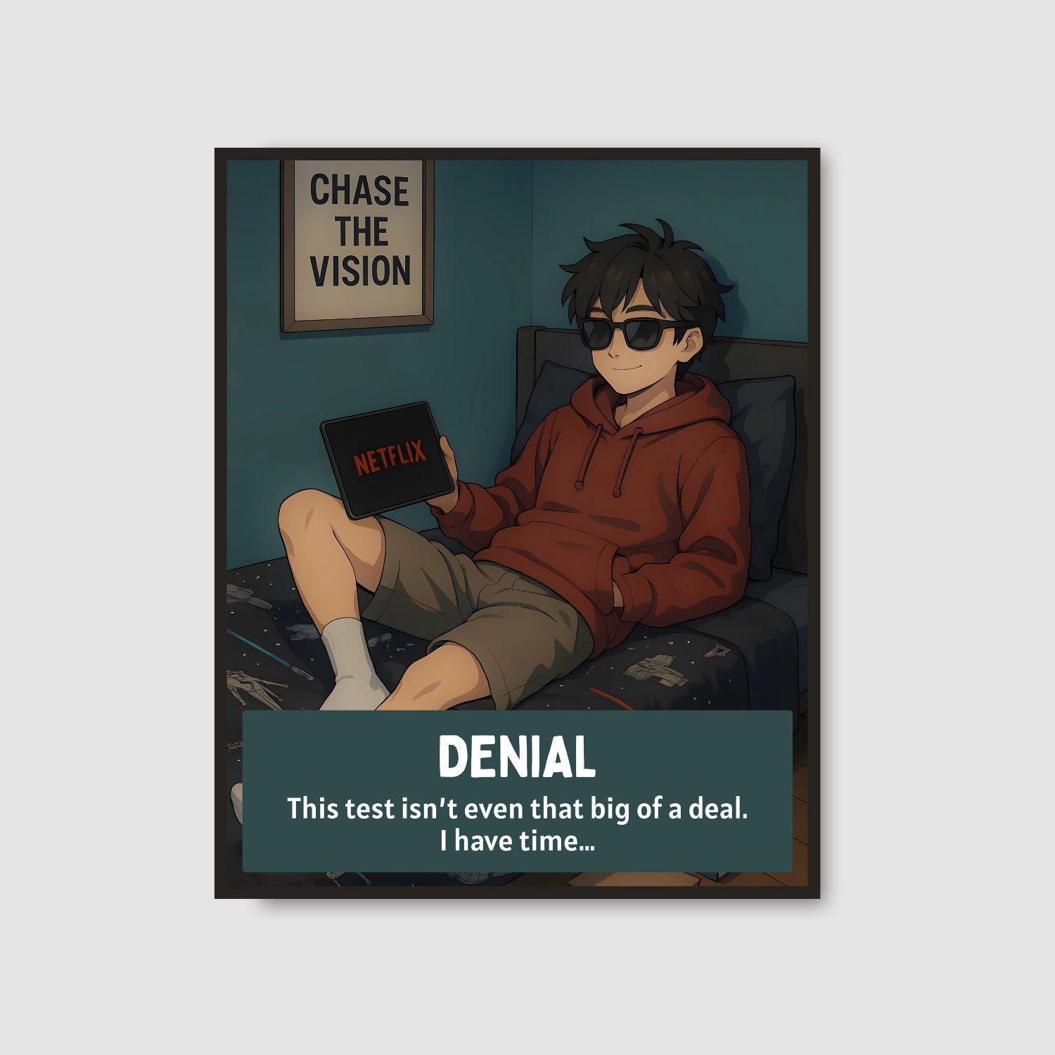 5 Stages of Exams Funny Posters for Classroom Decor, Digital Posters ...