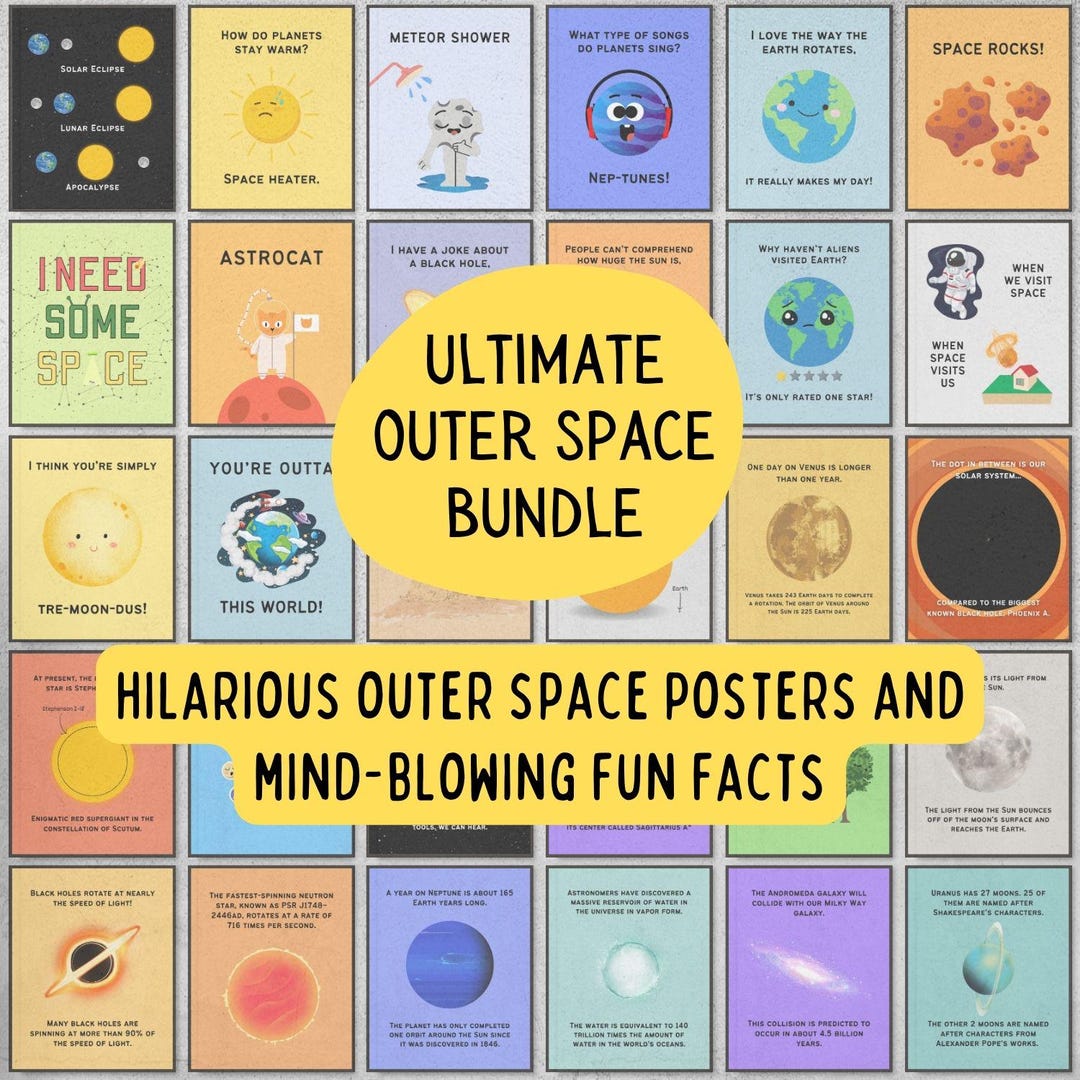 Ultimate Bundle of Astrophysics Posters for Classroom Decor, Physics ...
