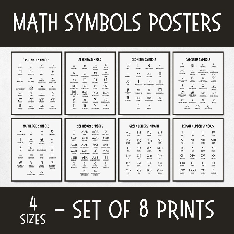 Mathematics Wall Art - Etsy