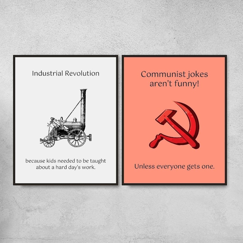 Funny World History Classroom Posters, Social Studies Decor, High ...