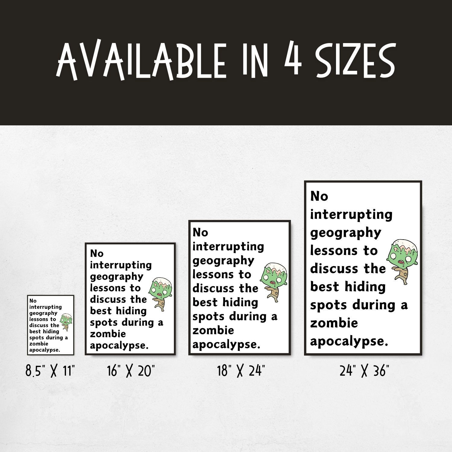 Funny Classroom Rules Poster for Geography Classroom Decor, World ...