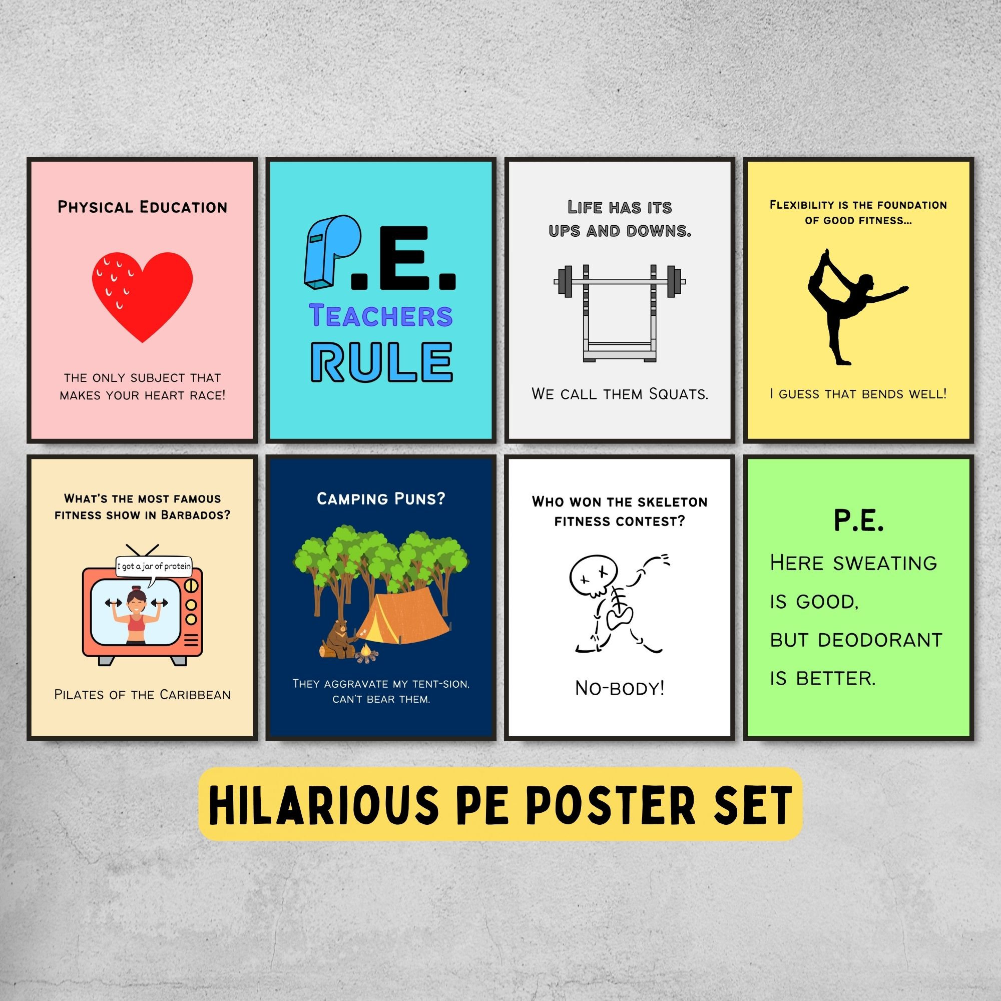 Physical Education Posters