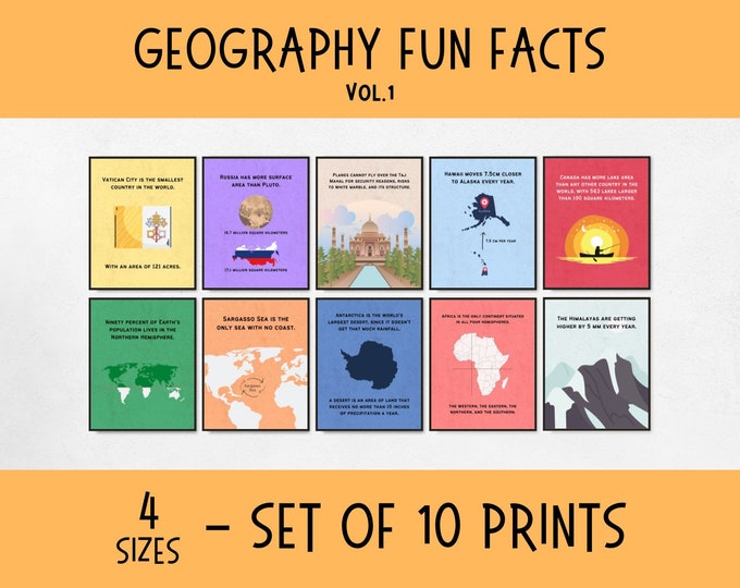 History Posters (set of 8) Printables, Funny History Posters ...