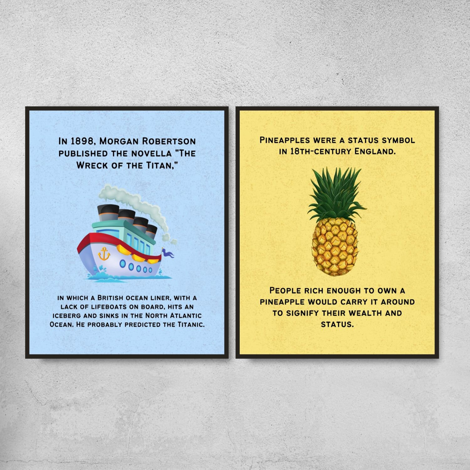 History Fun Facts Posters for History Classroom Decor, Homeschool ...