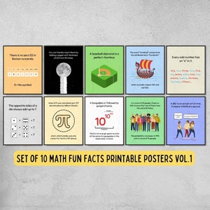 Ultimate Math Classroom Decor Bundle Funny and Educational - Etsy