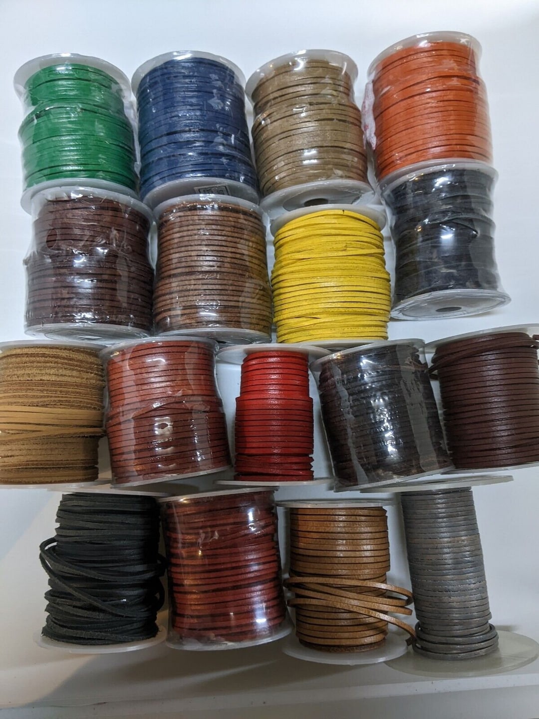 Real Square Leather Cord - 2mm X 2mm String Lace Thong - Jewellery ...