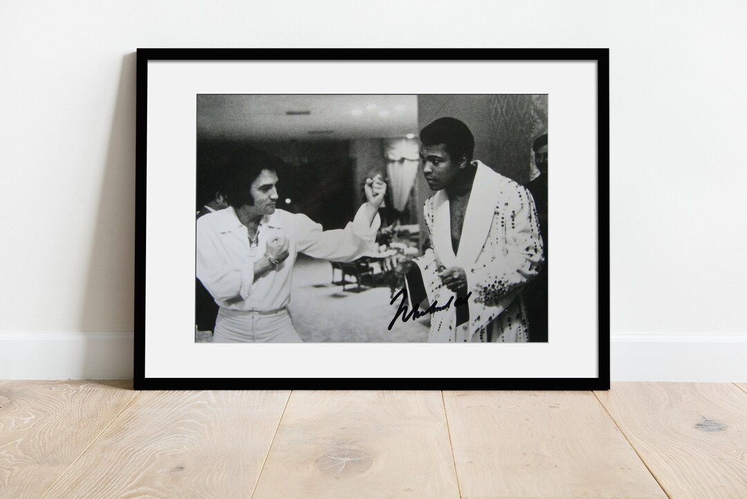 Elvis Presley With Muhammad Ali Fine Art Photo | Muhammad Ali and Elvis ...