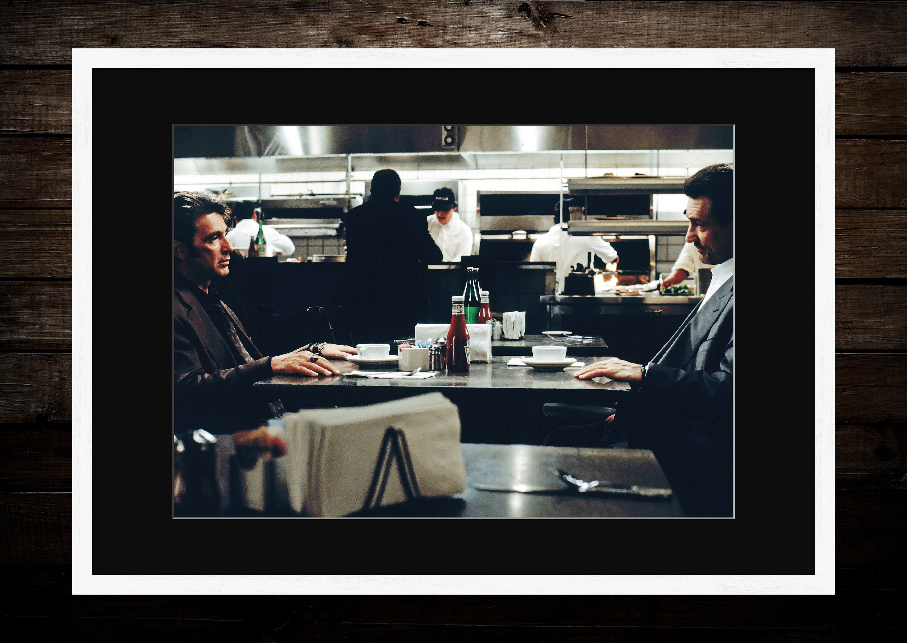 Heat Restaurant Scene Print Heat Al Pacino Robert De Niro - Etsy