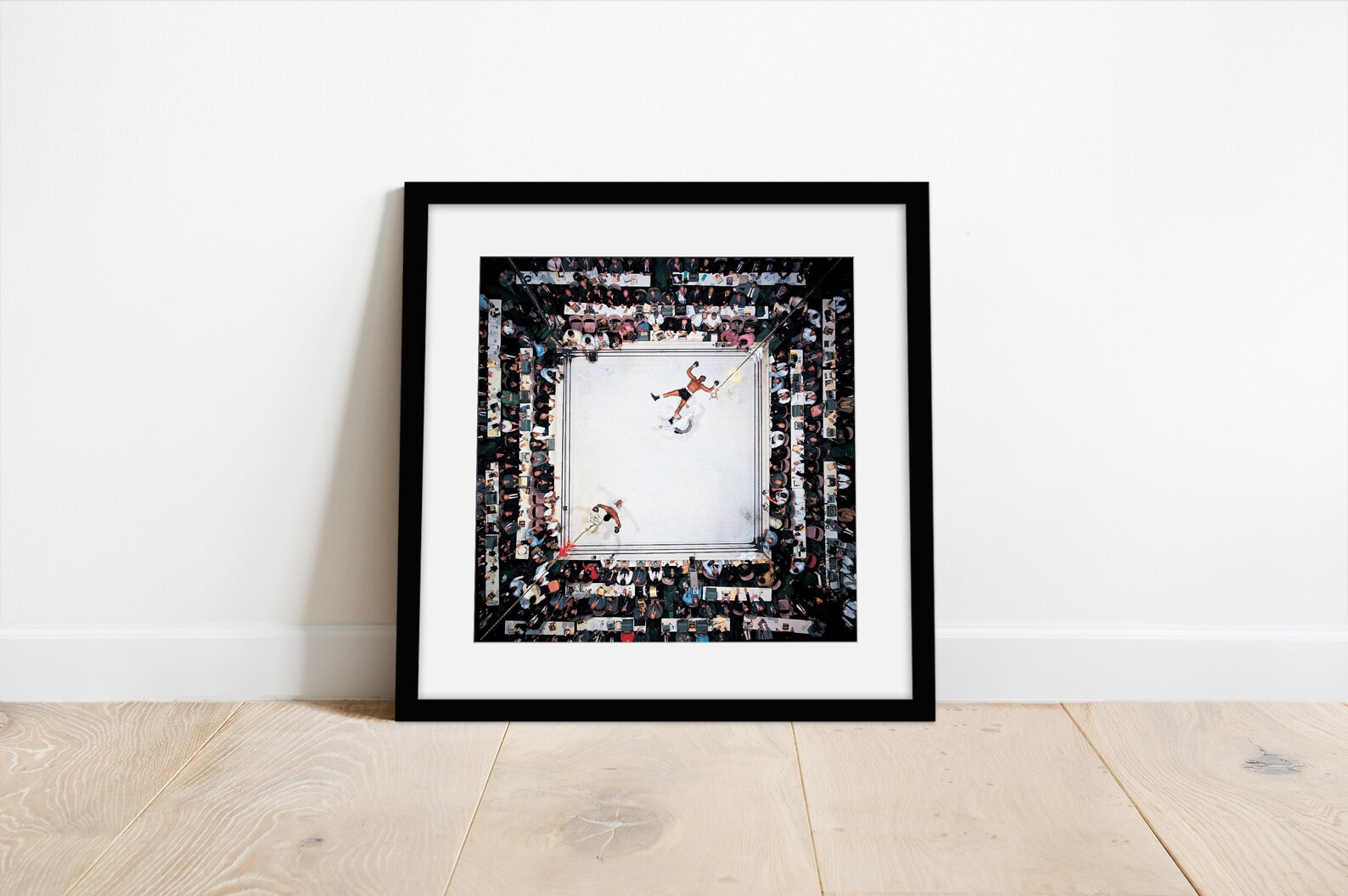 Muhammad Ali Vs. Cleveland Williams, 1966. | Mounted & Framed Fine Art ...