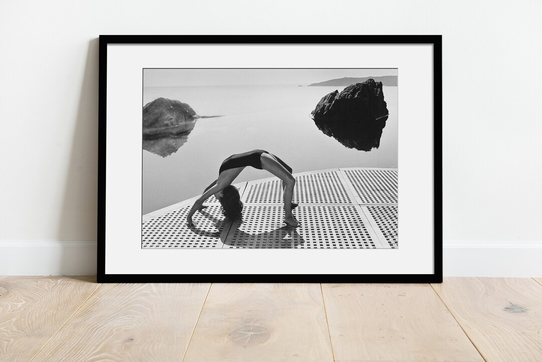 Photo of Charlotte Rampling 1976 Helmut Newton - Etsy