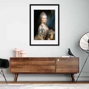 Marie Antoinette Passepartout Frame Framed Fine Art Photo With Matboard ...