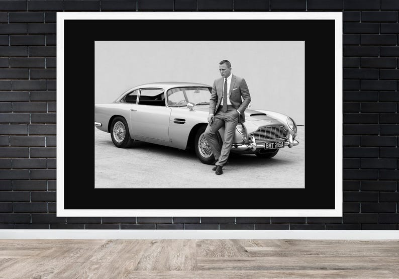 Fine Art Photo of Daniel Craig Print - James Bond Print - Daniel Craig ...