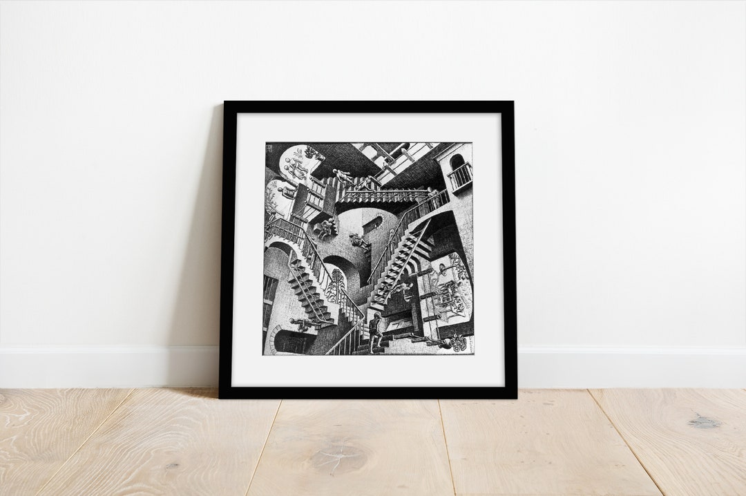 Optical Illusions Print the Impossible World Print Mounted & Framed ...