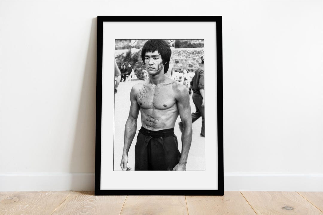 Fine Art Photo of Bruce Lee Bruce Lee Print Bruce Lee Photo Framed ...