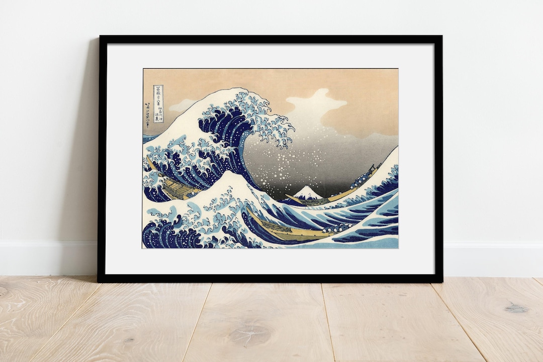 The Great Wave | Mount Fuji | Japanese Art | Great Wave off Kanagawa ...