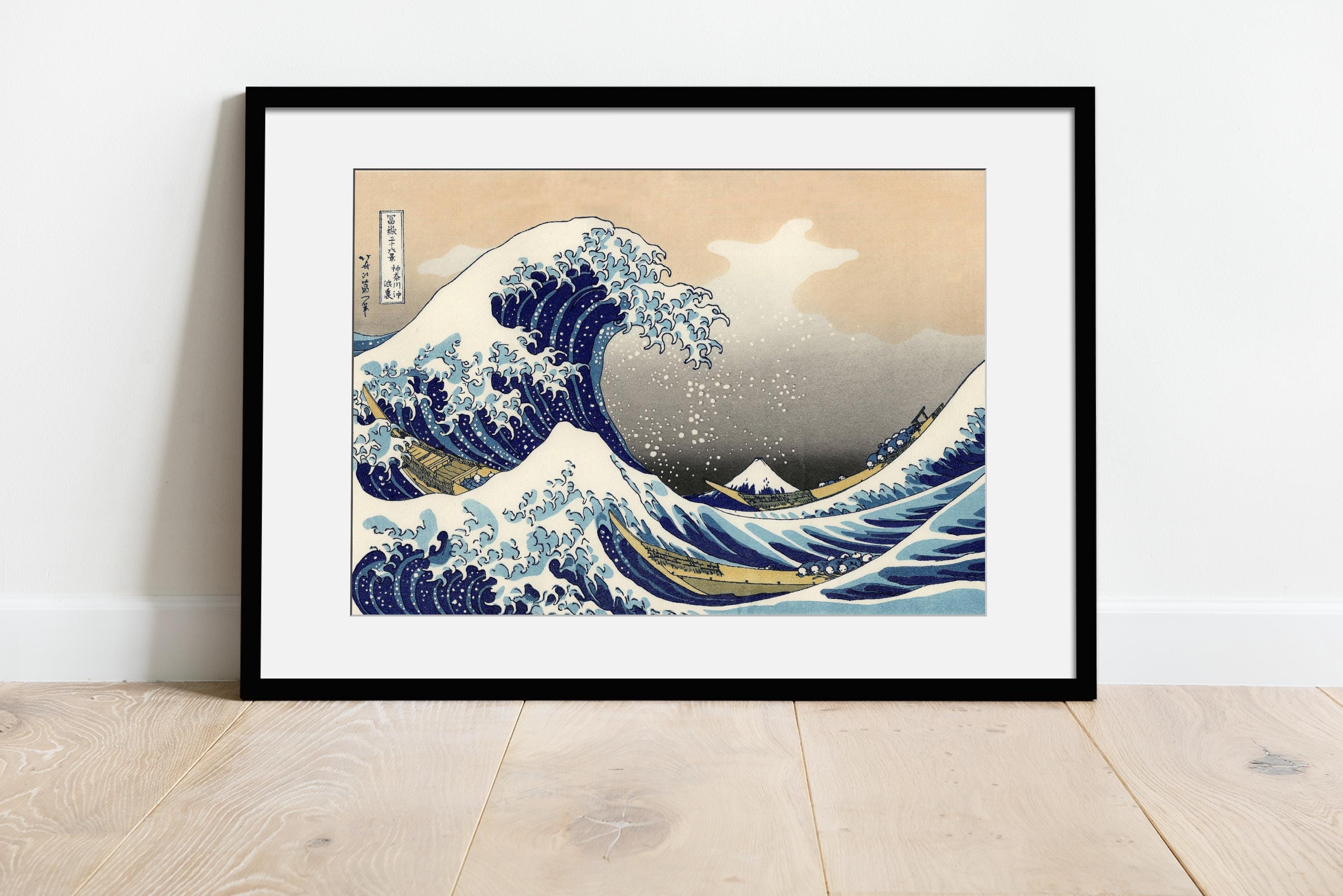 The Great Wave | Mount Fuji | Japanese Art | Great Wave off Kanagawa ...