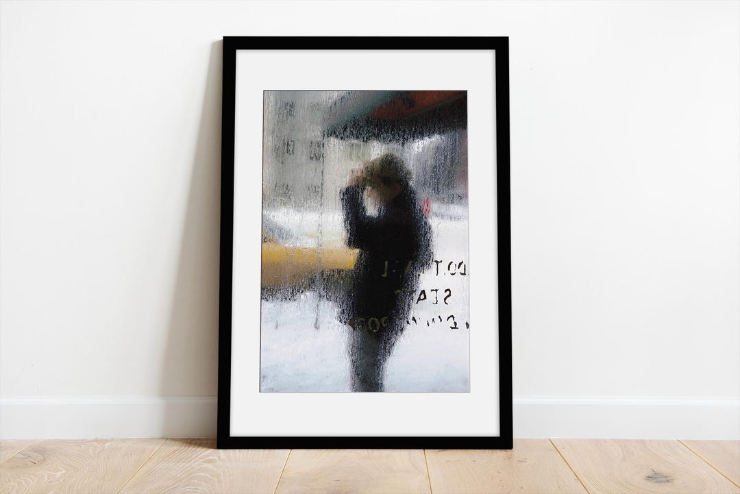 Fine Art Photo of Soul Leiter, Snow, 1960 | Forever Saul Leiter | Wood ...