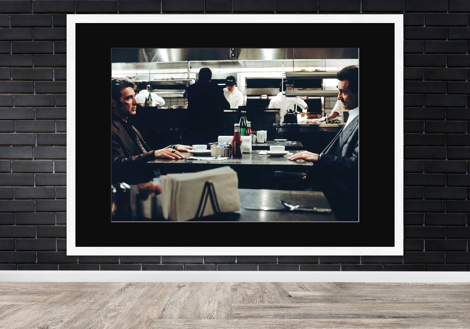 Heat Restaurant Scene Print Heat Al Pacino Robert De Niro - Etsy