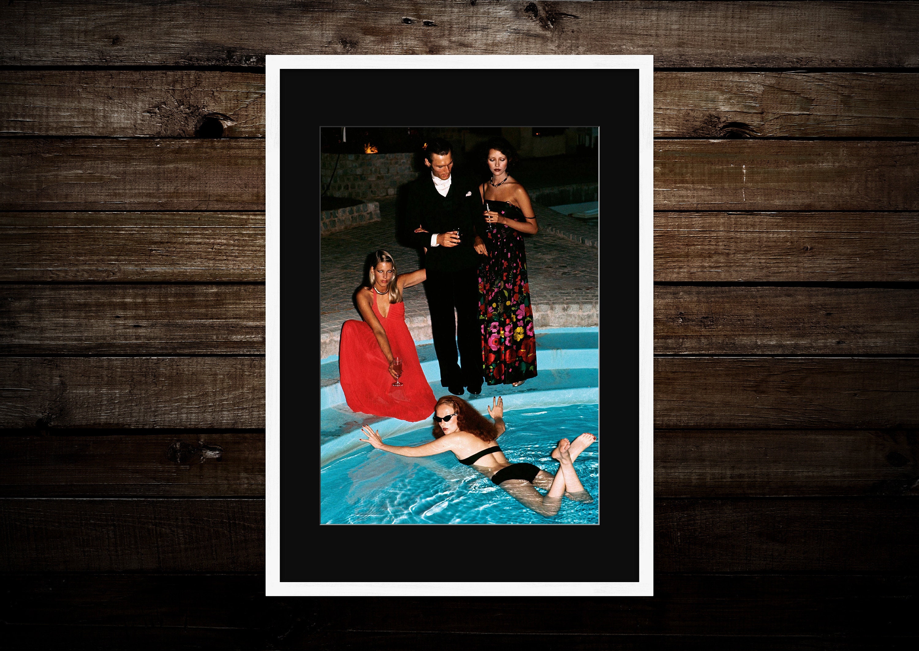 A Celebration of Helmut Newton in Vogue Helmut Newton Vigue Print Frame ...