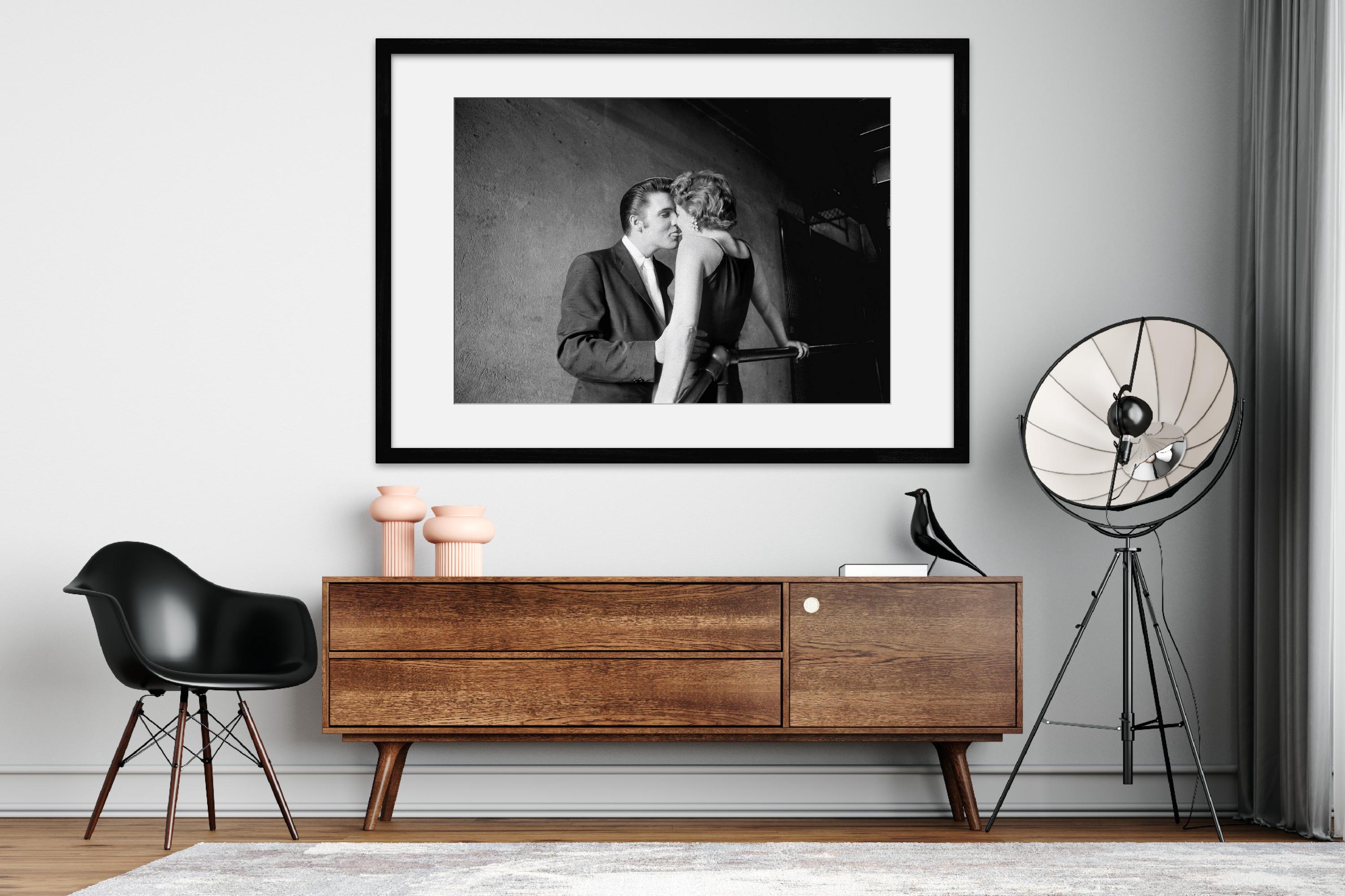 Fine Art Photo of Elvis Presley, Elvis Presley Kissing Blonde Women ...
