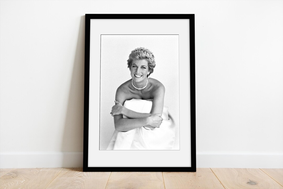 Fine Art Photo of Princess Diana - Princess Diana Print - Framed Print ...