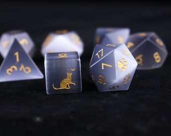 Dnd Cat Dice - Etsy