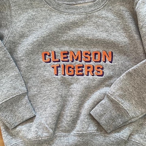 Clemson Sweatshirt - Etsy