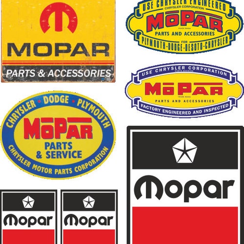 Vintage Mopar Logo