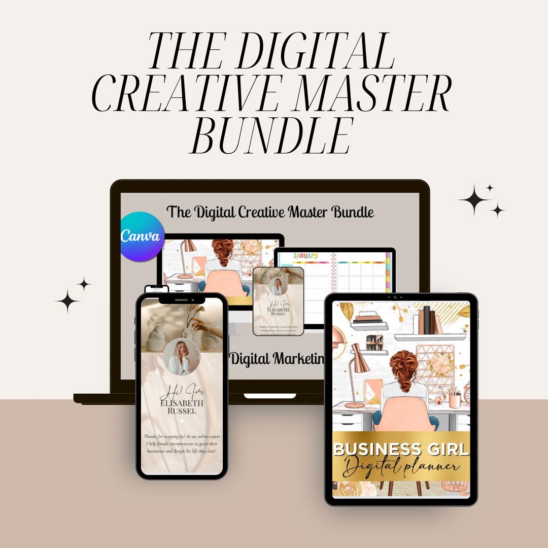 The Digital Creative Master Bundle With PLR - Etsy