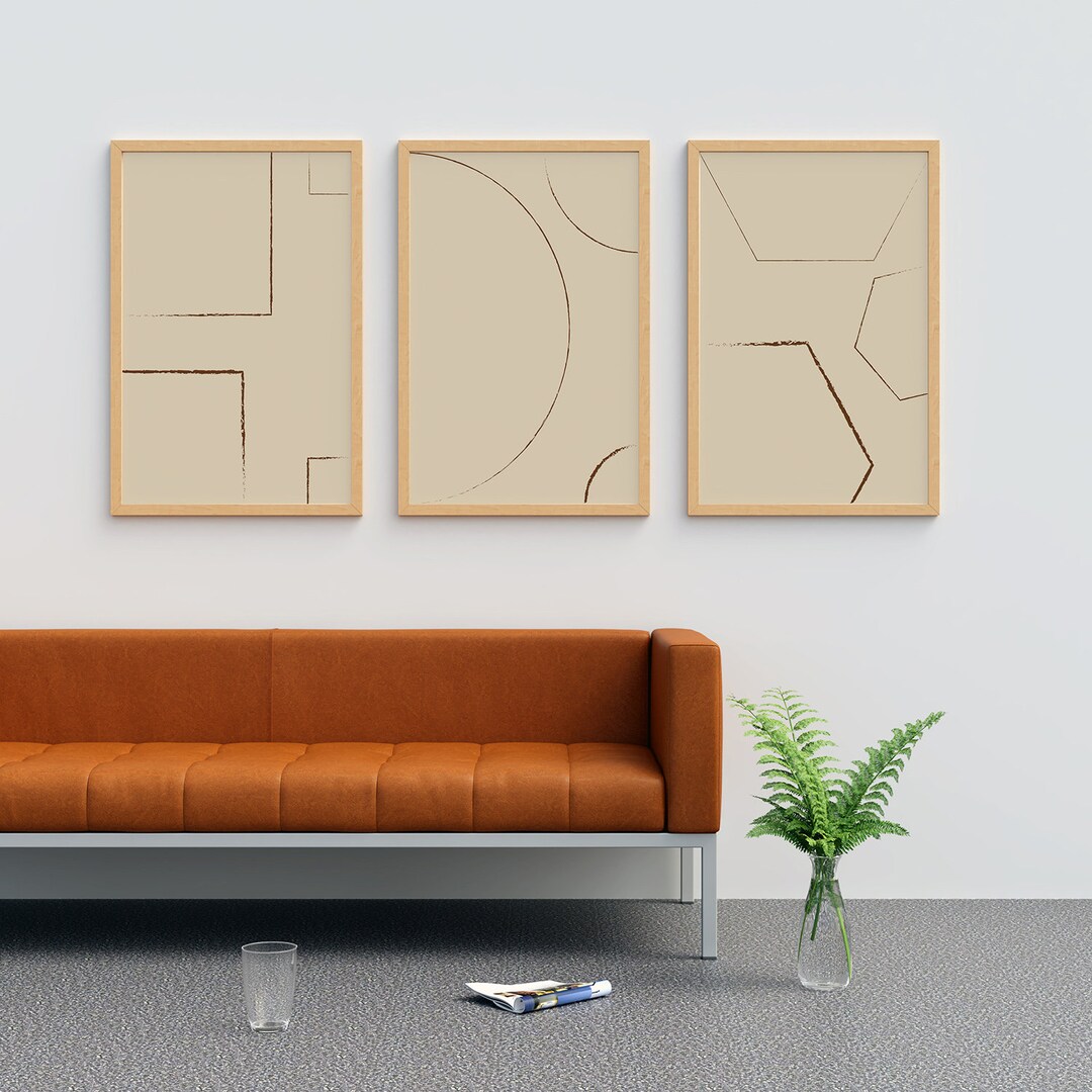 Fine Line Art, Minimalist Botanical Painting, Single Line Drawing ...