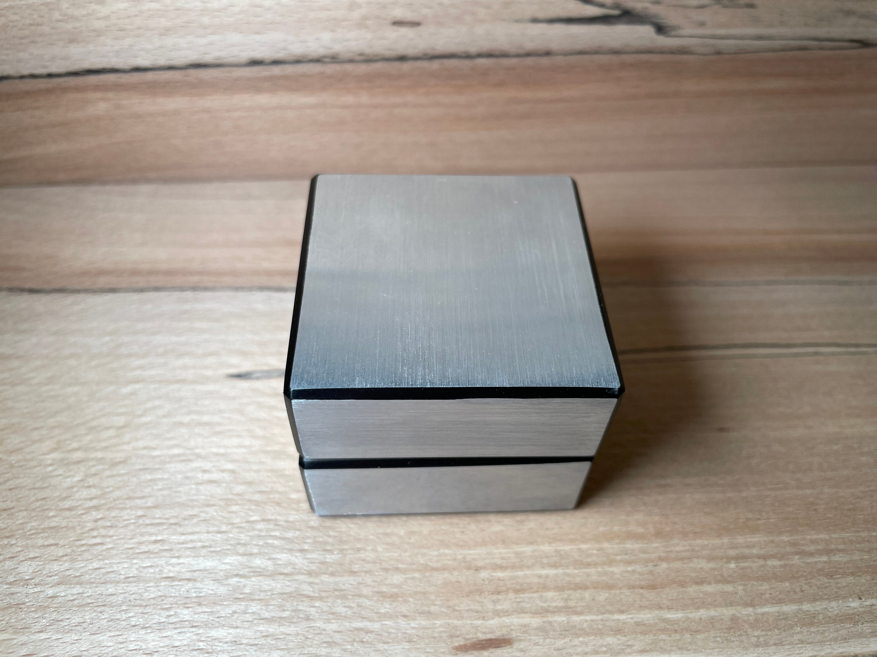 Limited Edition! Wedding Ring Box, Modern Ring Box, Metal Ring Box ...