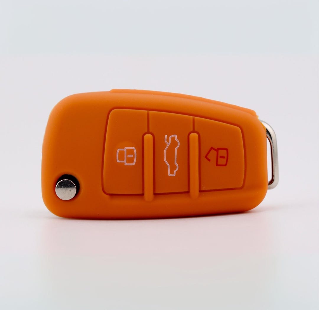 Audi Key Cover (orange) - A1 - A3 - A4 - A6 - Q2 - Q3 - Q4 - Q7 - TT ...