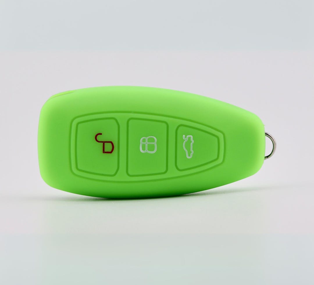 Key Cover for Ford (bright Green) - Fiesta - Focus - Kuga - S-max - C ...