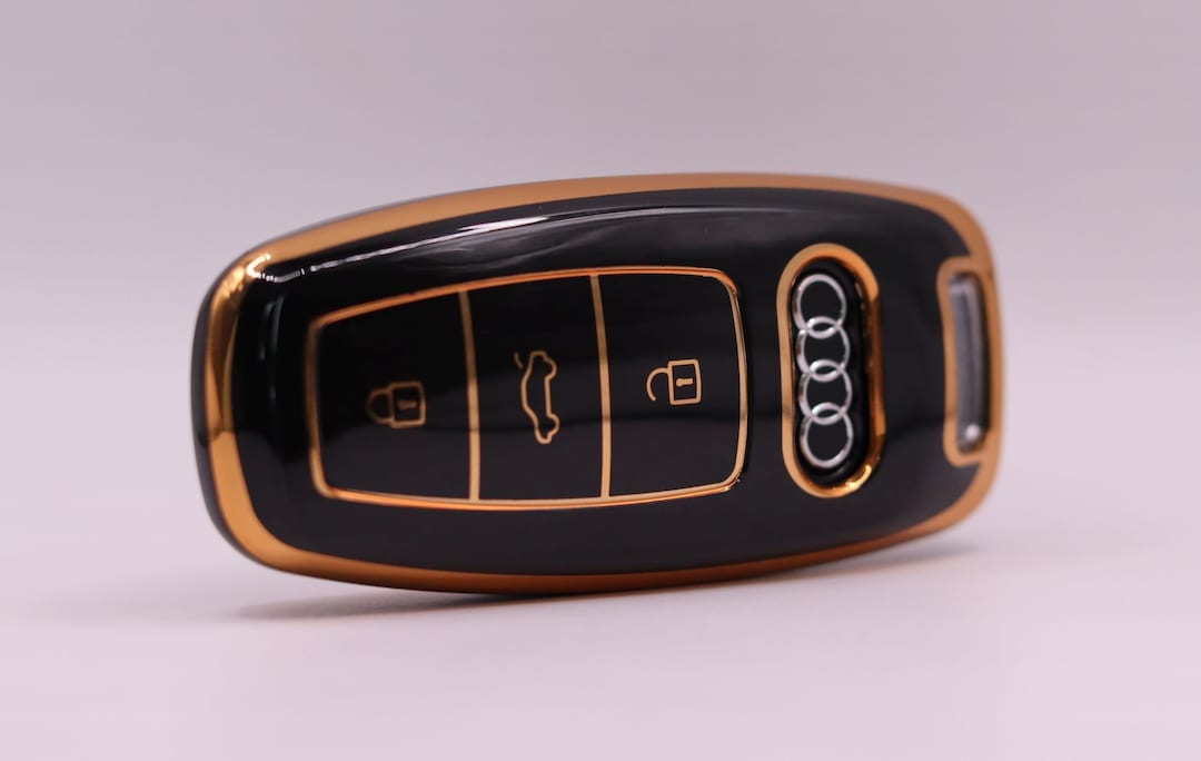 Audi Premium Key Cover black A3 A4 A5 A6 A7 A8 Q8 E-tron - Etsy