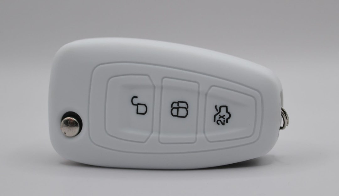 Ford Key Cover white Focus Transit Custom Connect - Etsy