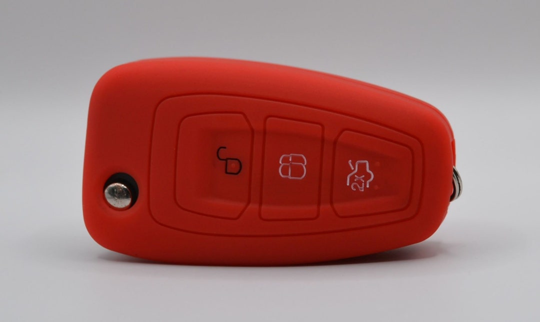 Ford Key Cover red Focus Transit Custom Connect - Etsy