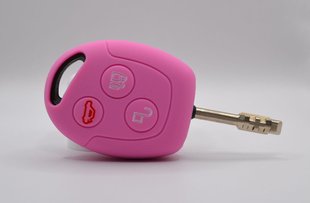 Key Cover for Ford (pink) - Transit, Fiesta, Connect, Galaxy, Focus ...