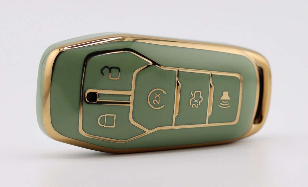 Ford Premium Key Cover green Mustang Mondeo Fusion Explorer Edge F150 ...