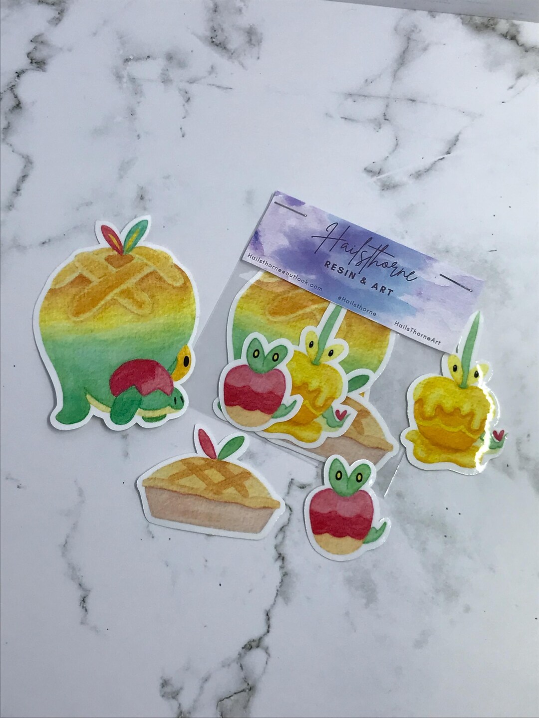 Sticker Packs Bundles Apple Pokémon Scarlet and Violet Appletun Applin ...