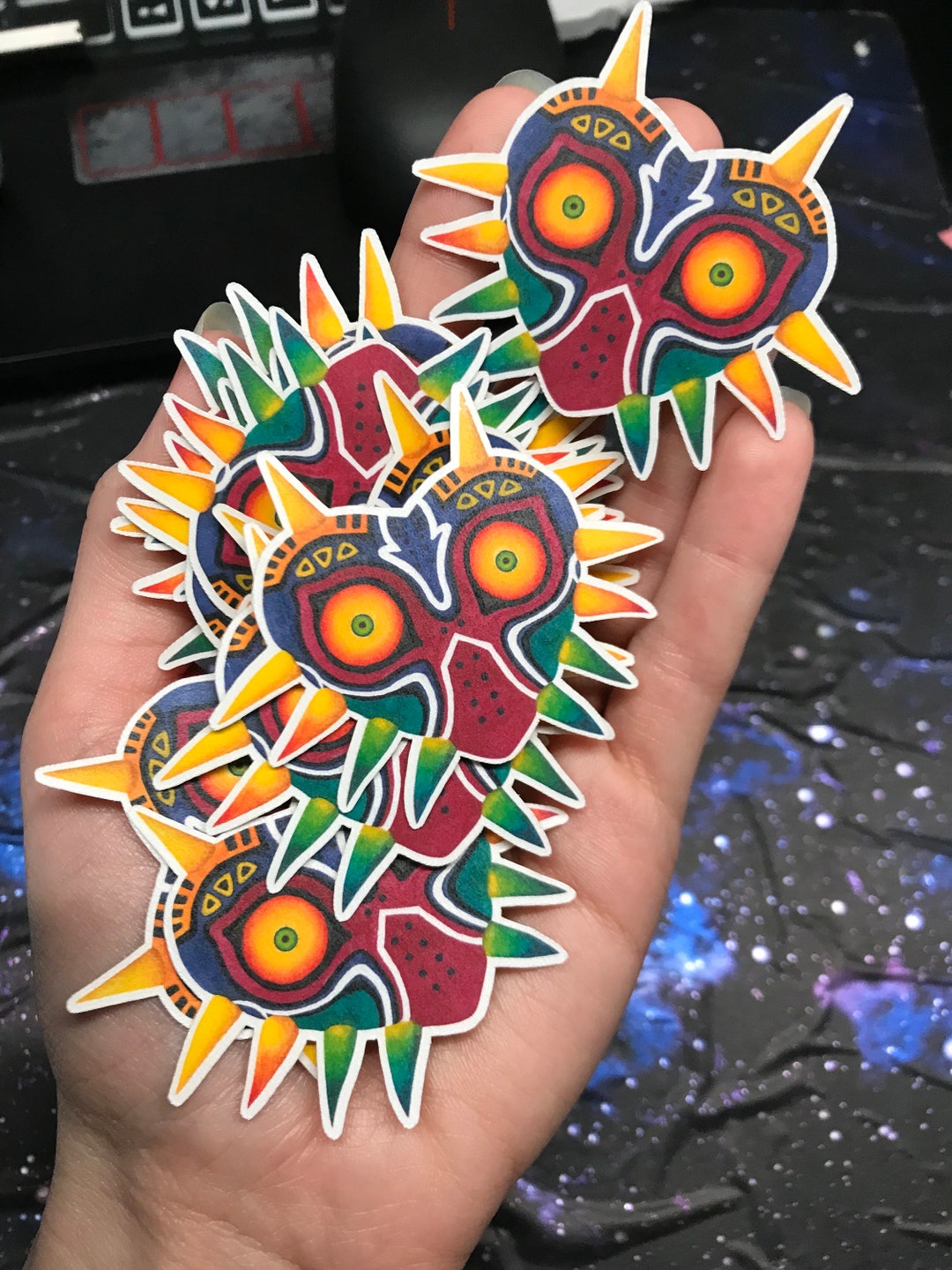 Majora's Mask Sticker the Legend of Zelda Art BOTW TOTK Gamer Video ...