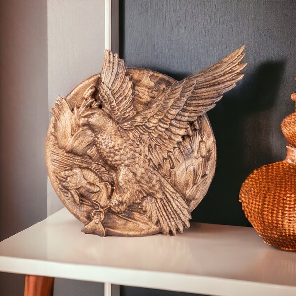 Eagle Wood Carving - Etsy