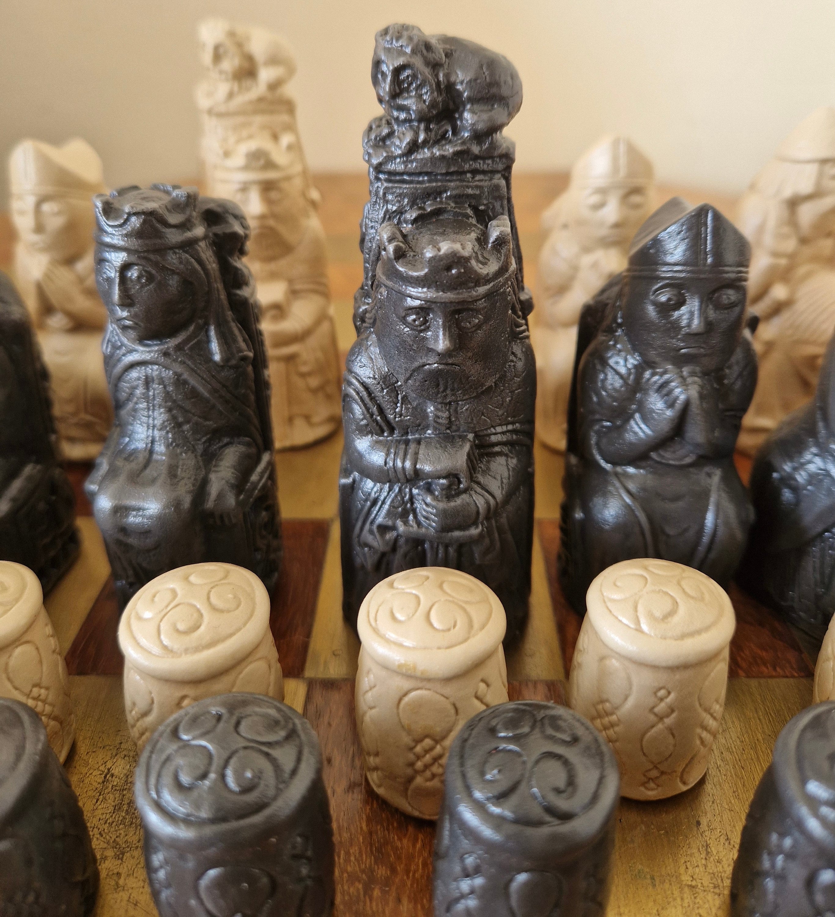 Gothic Medieval / Isle of Lewis Style Chessmen A Full Size - Etsy UK