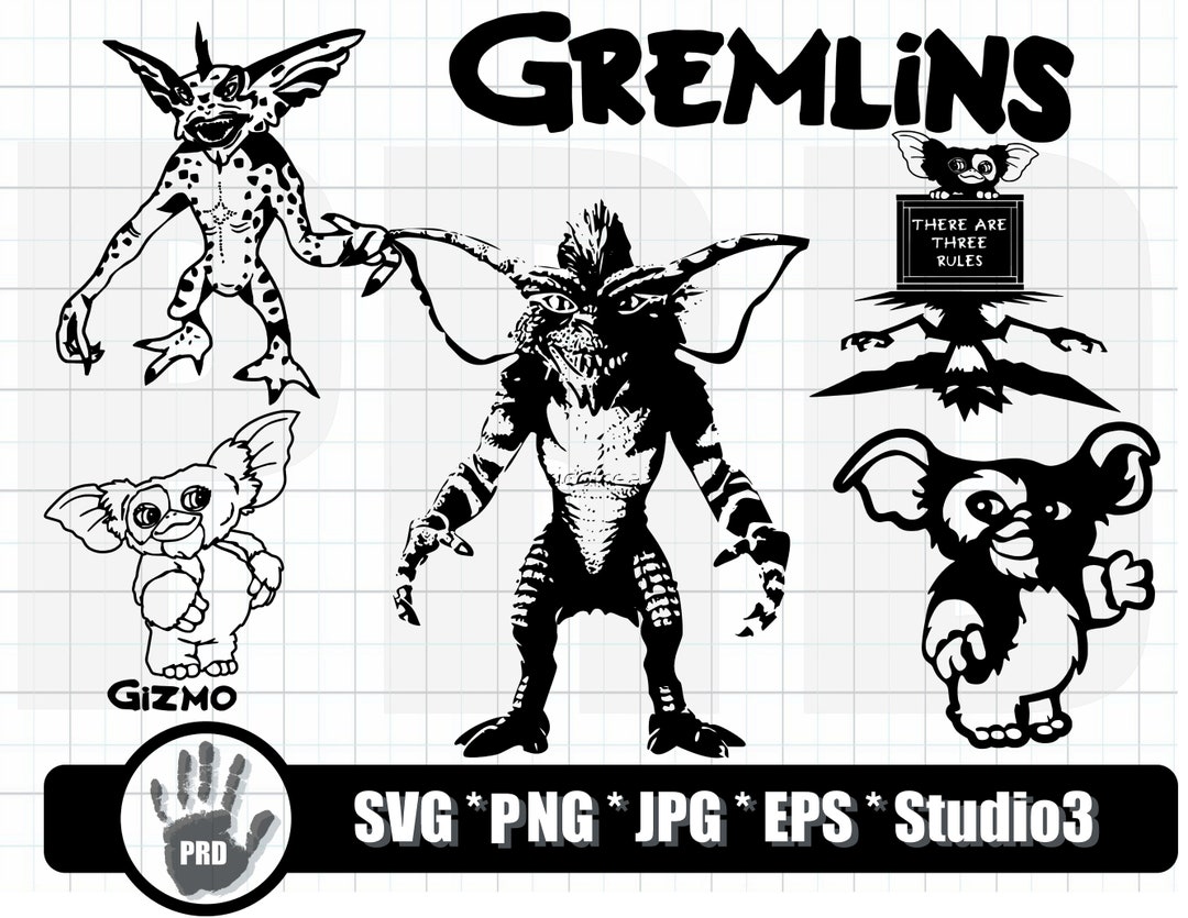 Gremlins Digital Design Bundle Gremlins Svg Gremlins Png - Etsy