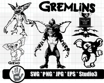 Gremlins Png Bundle - Etsy UK