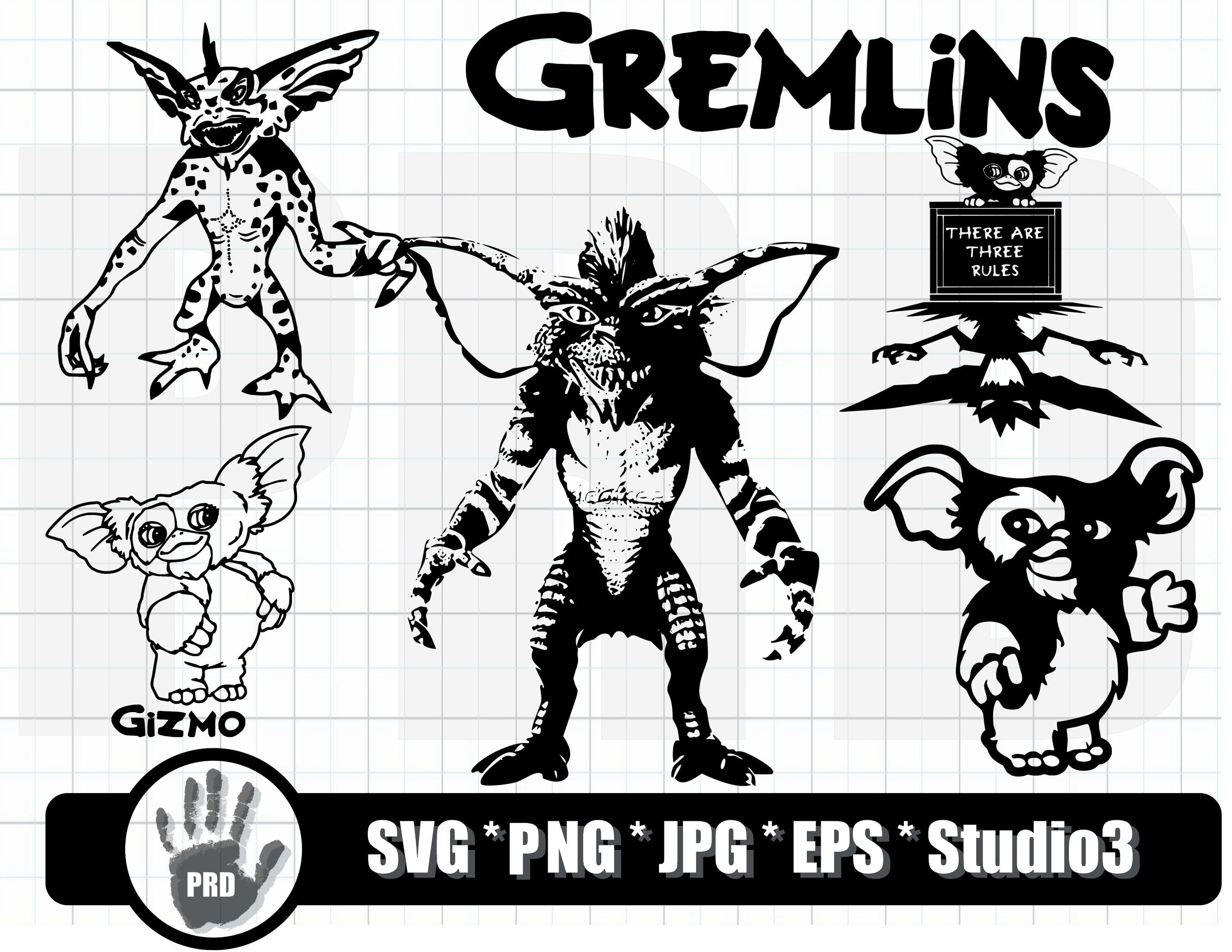 Gremlins Digital Design Bundle Gremlins Svg Gremlins Png - Etsy Australia